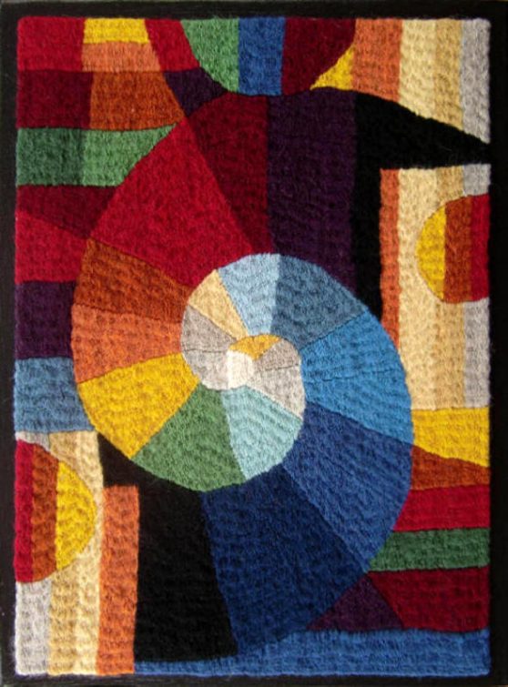 Lebensspirale – Klosterstich